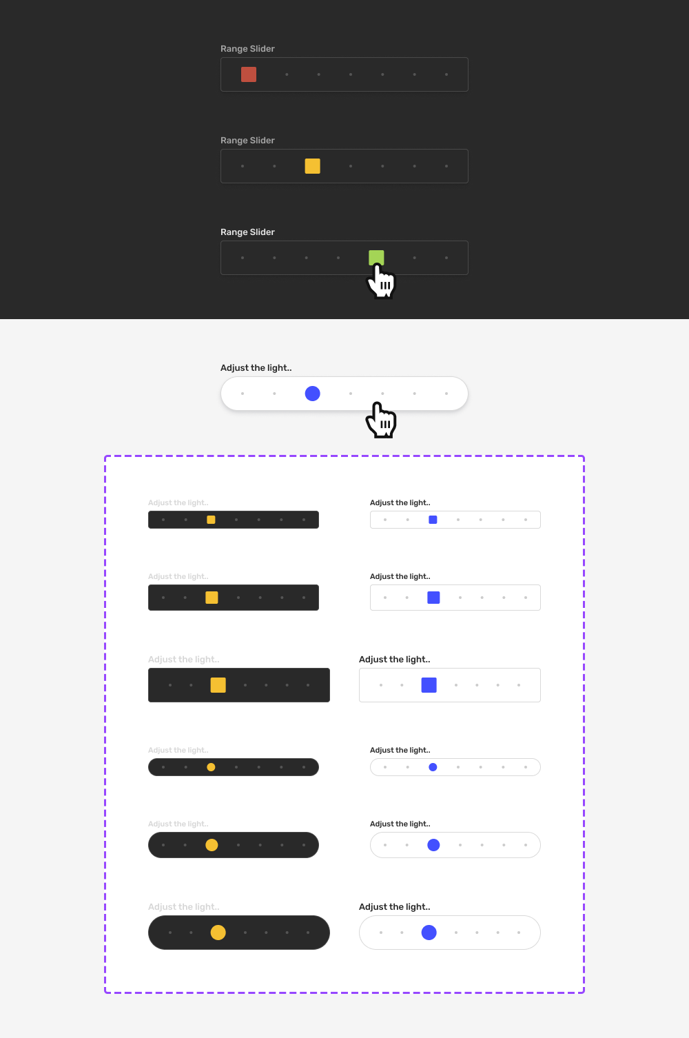 Figma Input Range Slider Ui Component Component Collector Design System